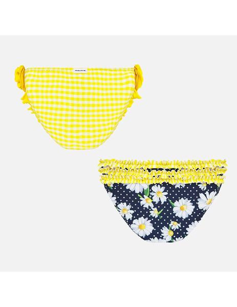 Set Culetines Mayoral Flores Vichi Amarillo Bebe